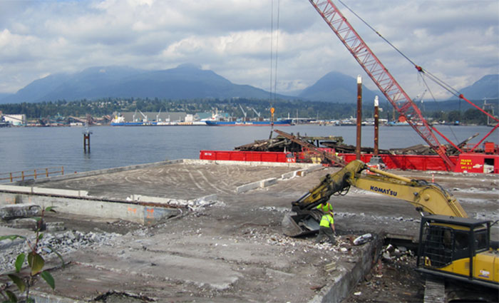 Marine Wharf Demolition - Norland Limited
